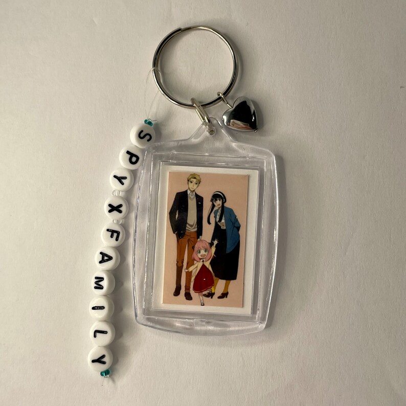 Anime Photo Keychains - Etsy