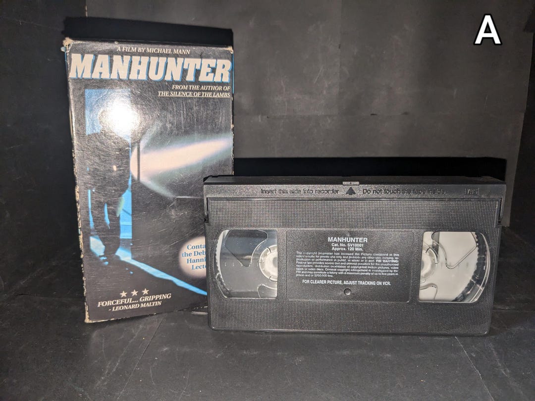 Vintage Hannibal Lector Movies VHS - Etsy