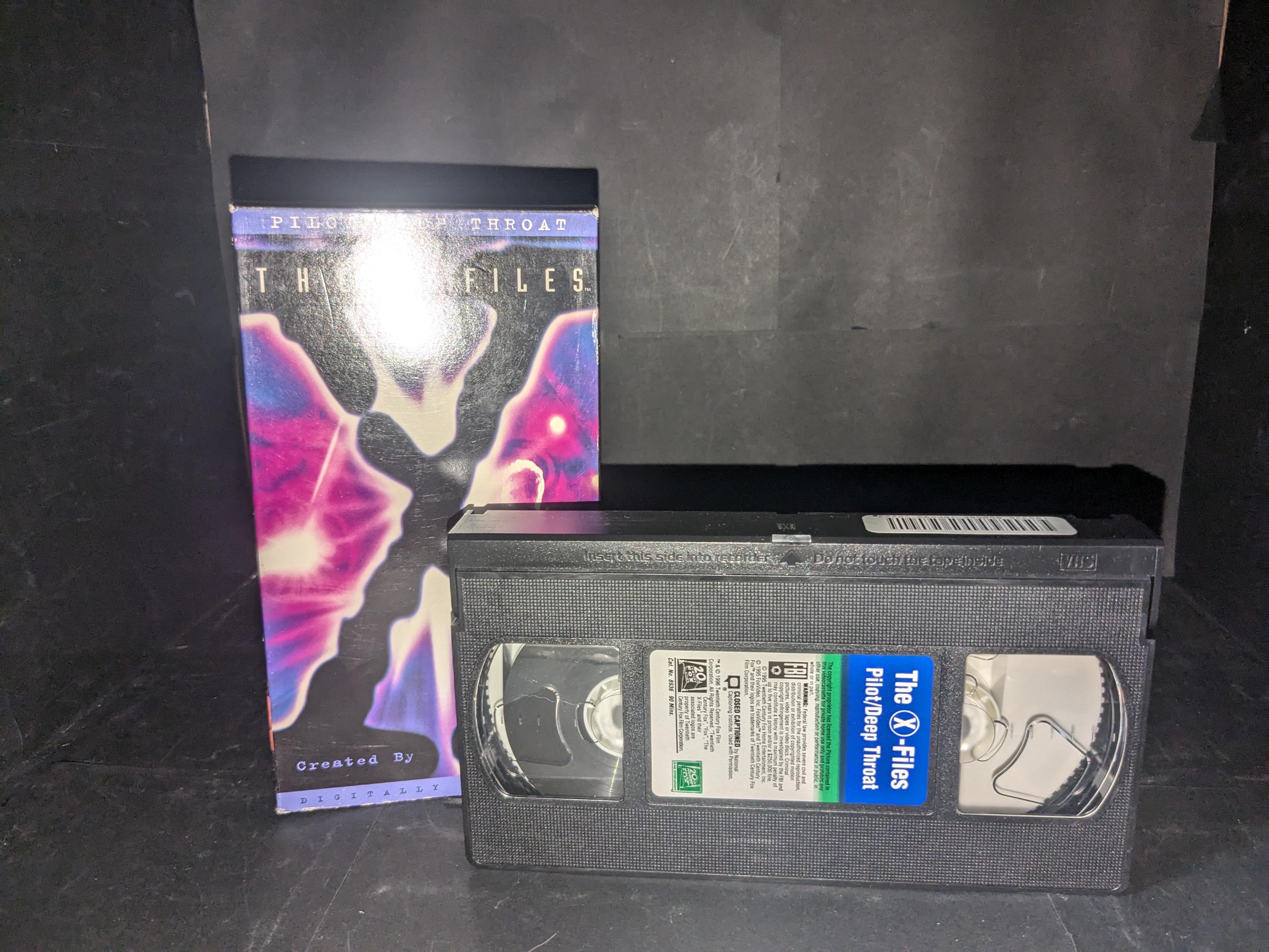 Vintage the X-files VHS Tapes - Etsy