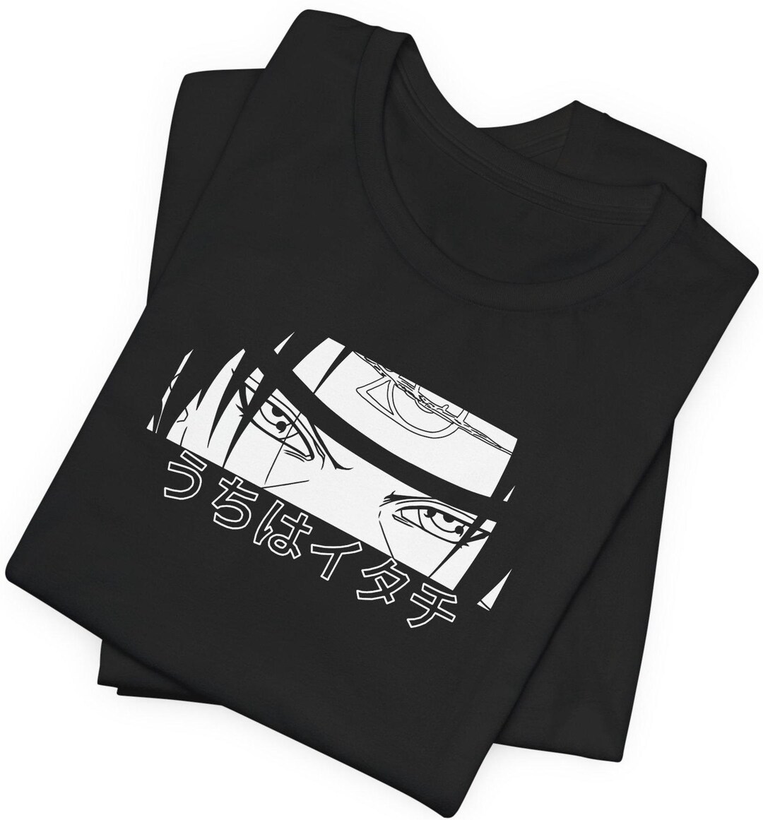 Itachi Uchiha Shirt, Naruto Shirt, Naruto Merch, Anime Shirt Unisex ...