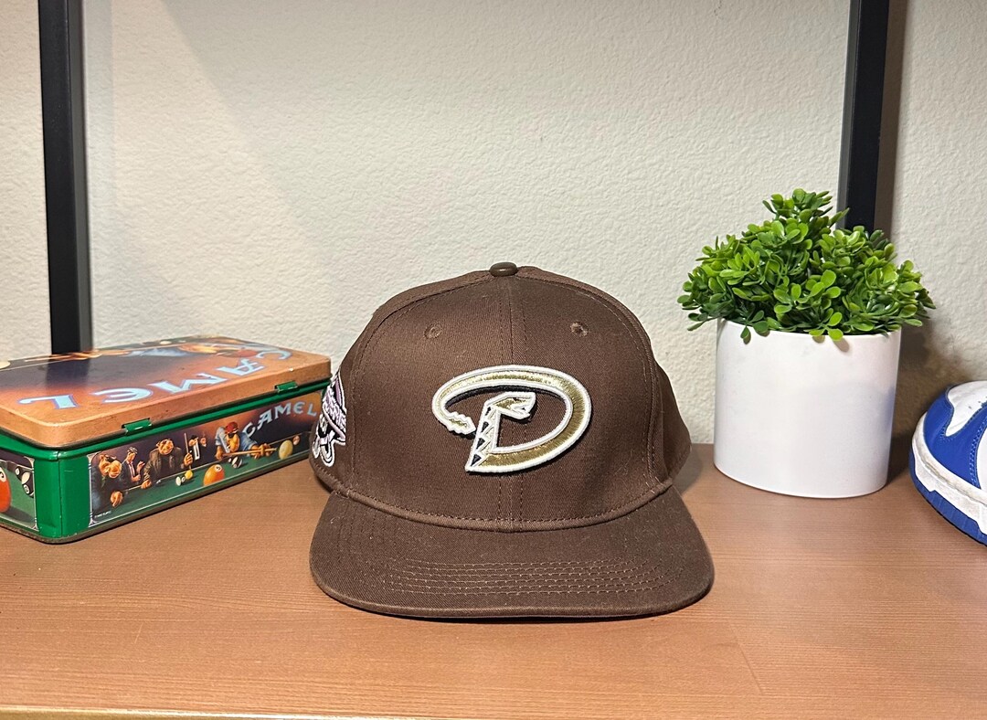 Vintage 01’ Arizona Diamondbacks Word Series Snapback - Etsy
