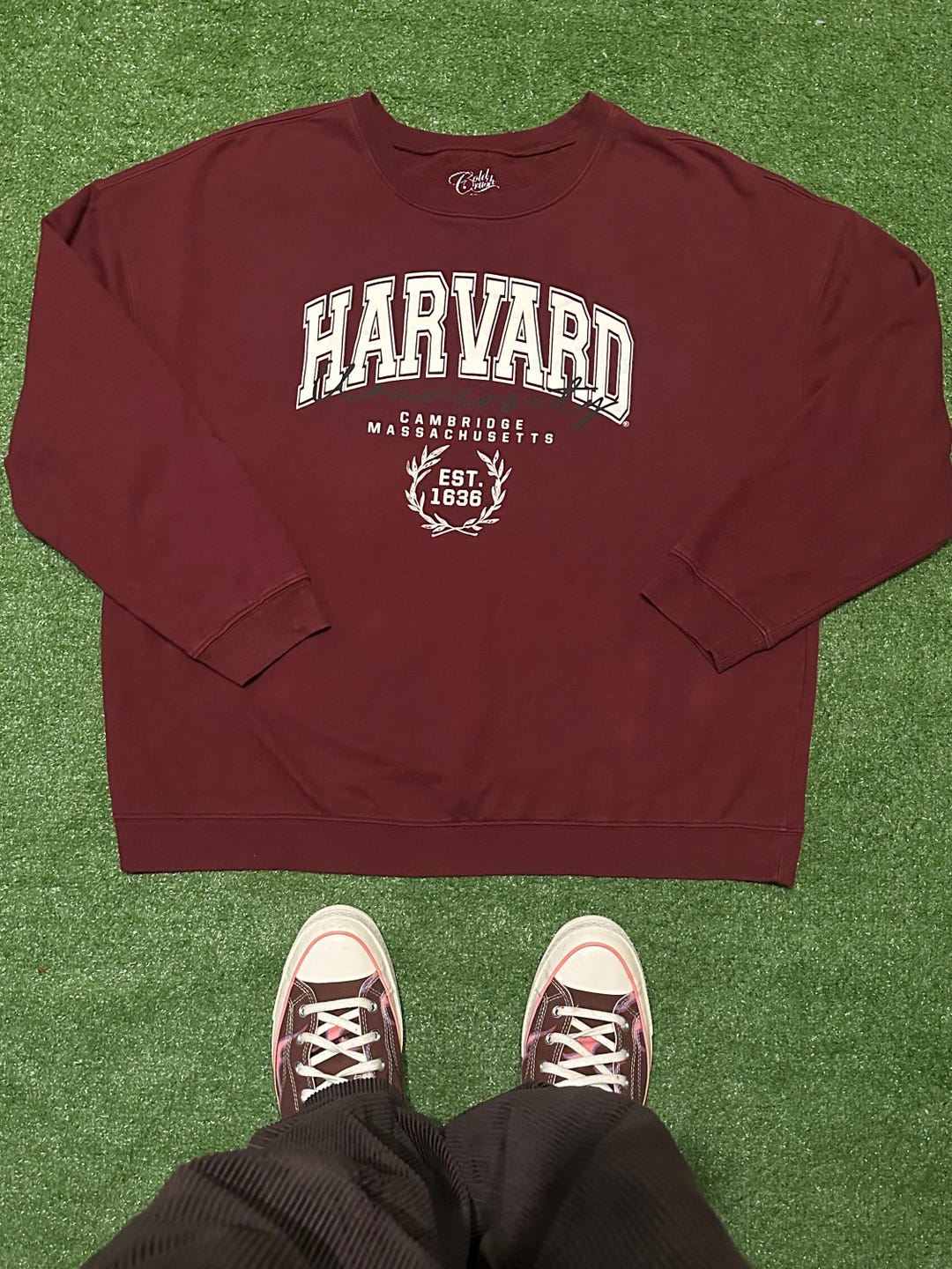 Vintage Harvard Sweater - Etsy
