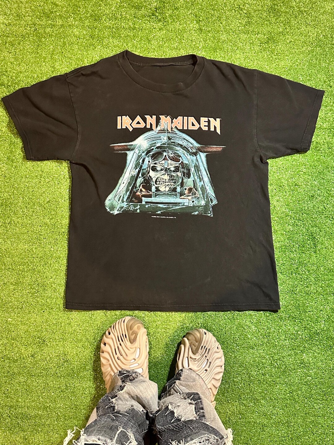 Vintage Iron Maiden Very Aces High Band Tee 06’ - Etsy