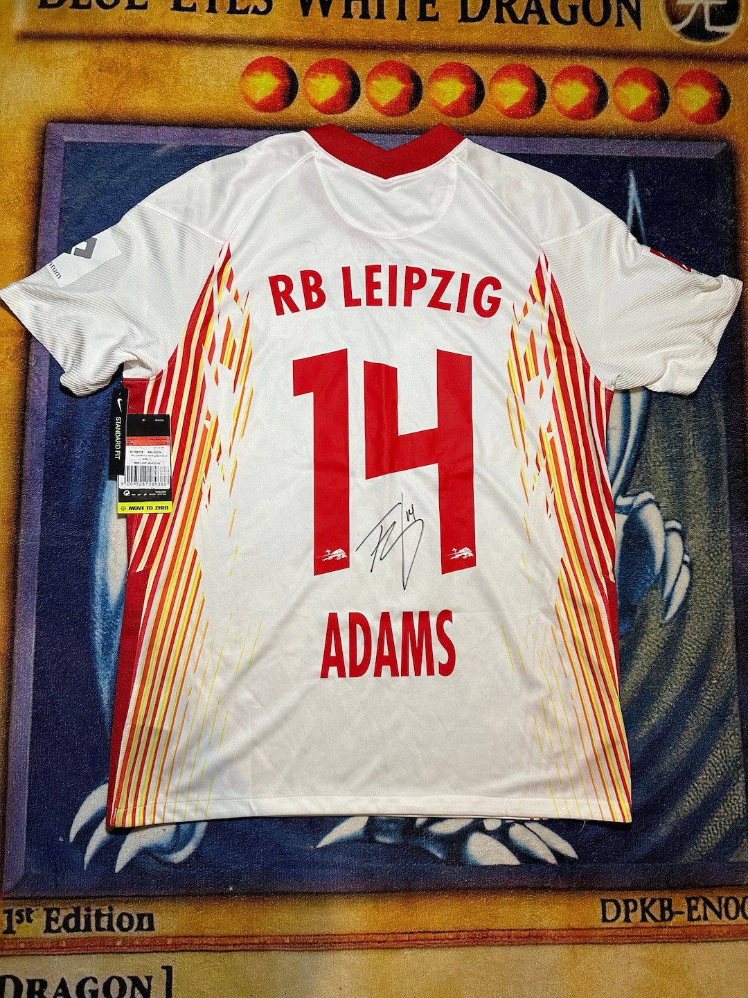 Authentic RB Leipzig Tyler Adams Autographed Jersey -NEW W/ TAGS - Etsy