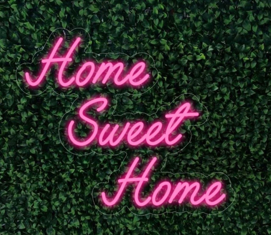 Home Sweet Home LED Sign for Home, Weddings, Special Occasions - Etsy