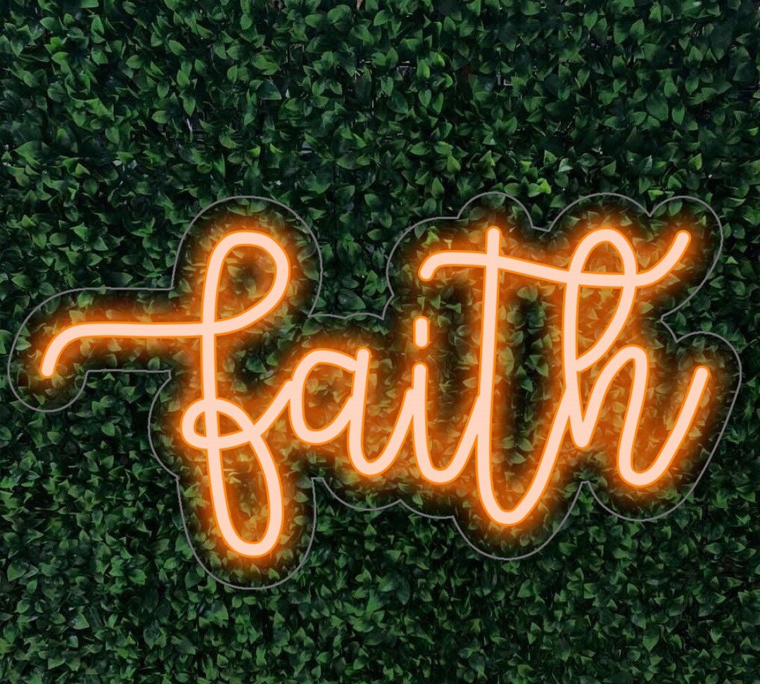 Faith LED Sign for Home, Weddings, Special Occasions - Etsy
