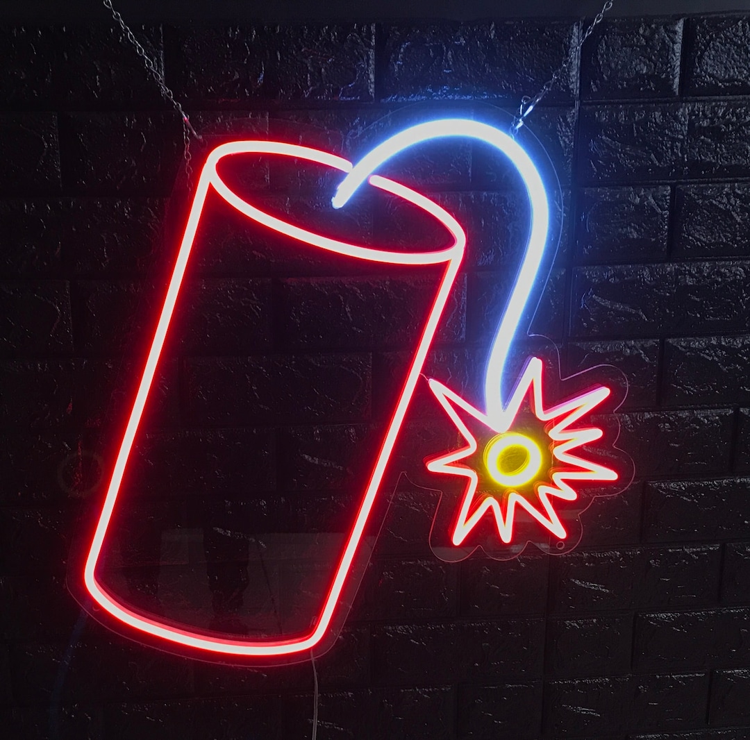 Dynamite TNT LED Wall Sign - Etsy