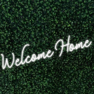 Welcome Home LED Sign for Home, Weddings, Special Occasions - Etsy