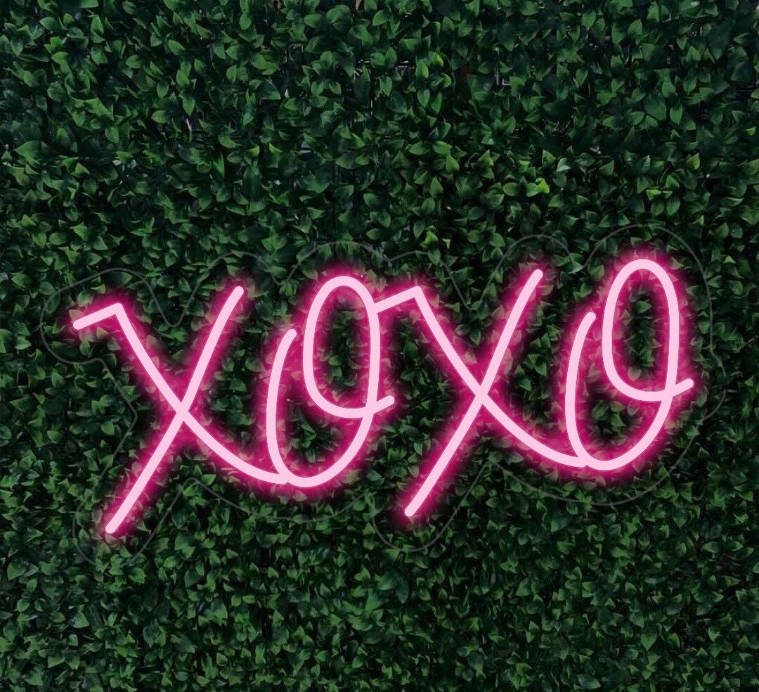 Xoxo LED Sign for Home Weddings Special Occasions - Etsy