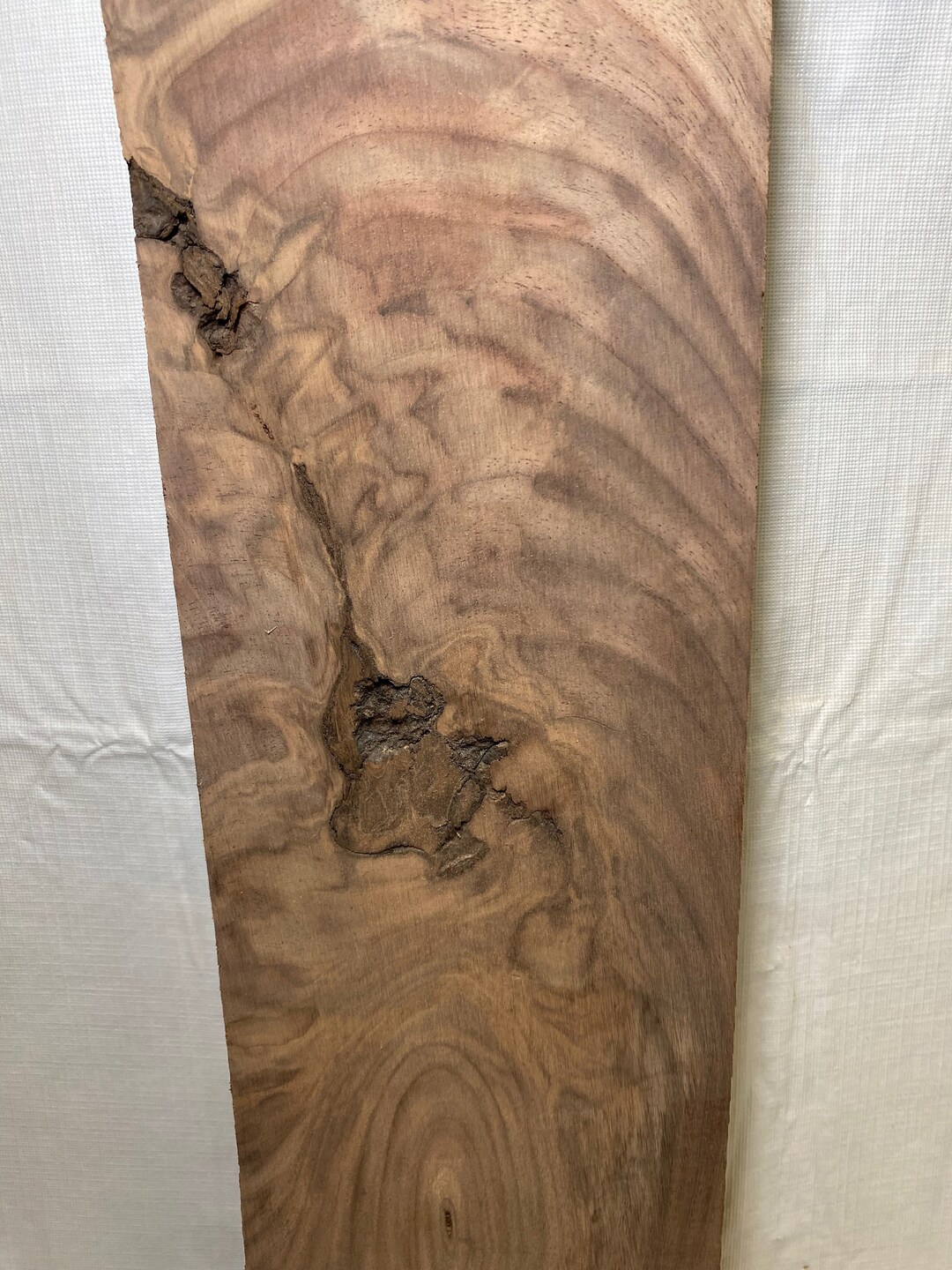 3/4 X 5-1/2 X 25-3/4 Quilted Black Walnut Wood Lumber Board Pretty ...