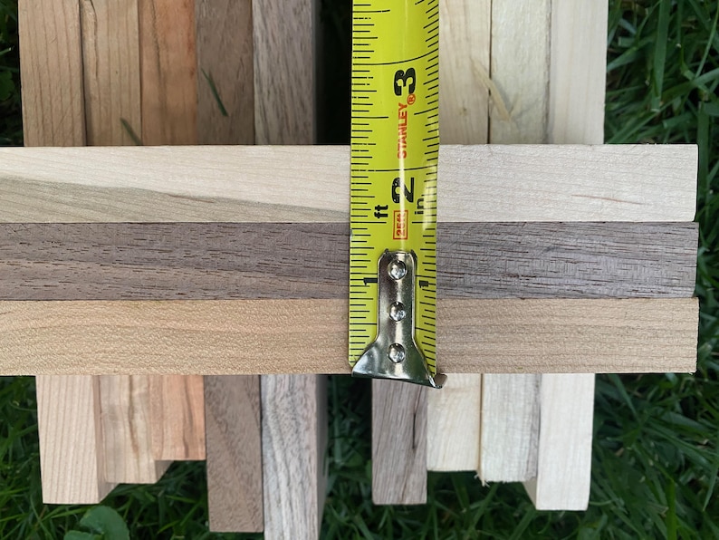 Sticks: 8" Variety (maple, Cherry, Walnut) - Useable Scrap Cut off Wood ...