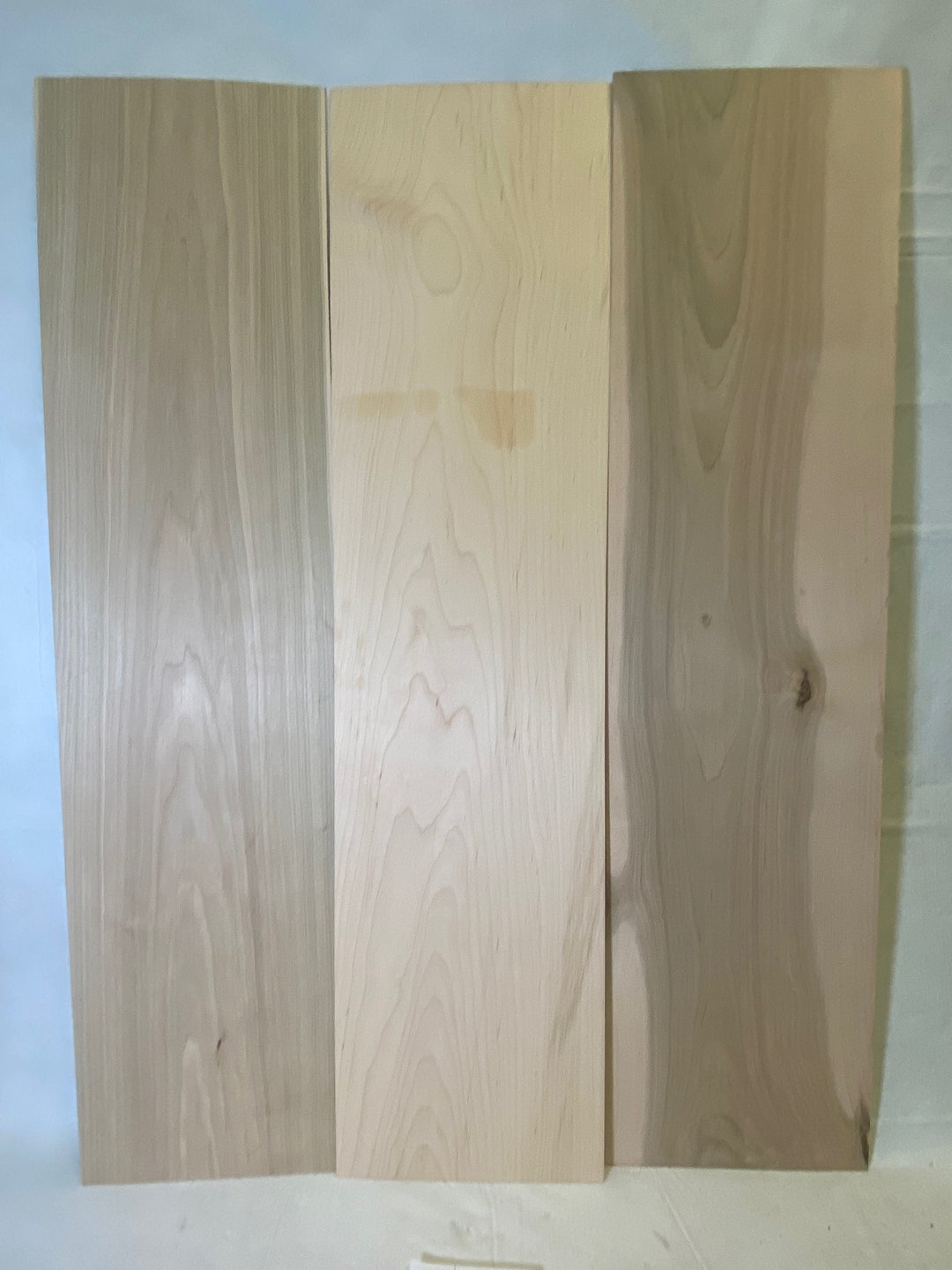 Maple Wood Lumber Boards (3-pack): 1/8 X 9 X 36, DIY Crafting - Etsy