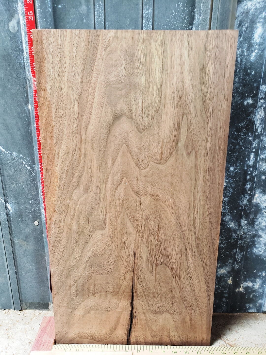 1 X 13 X 24 Black Walnut Quilted Wood Board Lumber for Epoxy, Lumber ...