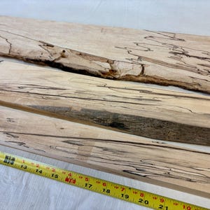 Spalted Maple Wood Scraps - Great for Epoxy Pouring, Charcuterie Boards ...