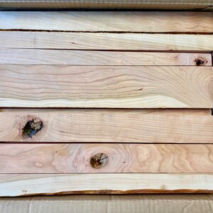 16" Black Cherry Wood Scrap Sticks 3/4" X .75-2.5" X 16" - Great for ...