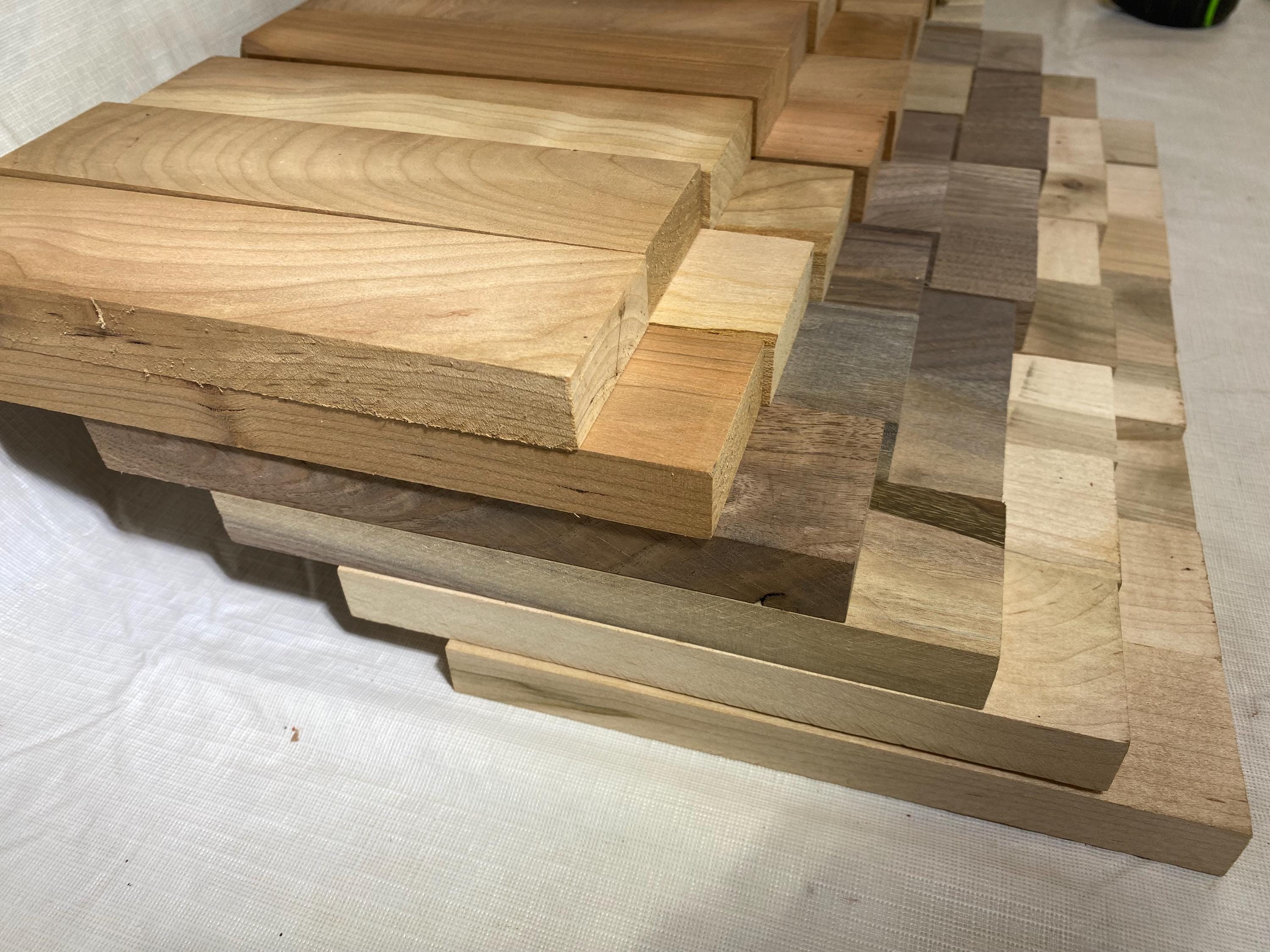 Sticks: 8" Variety (maple, Cherry, Walnut) - Useable Scrap Cut off Wood ...