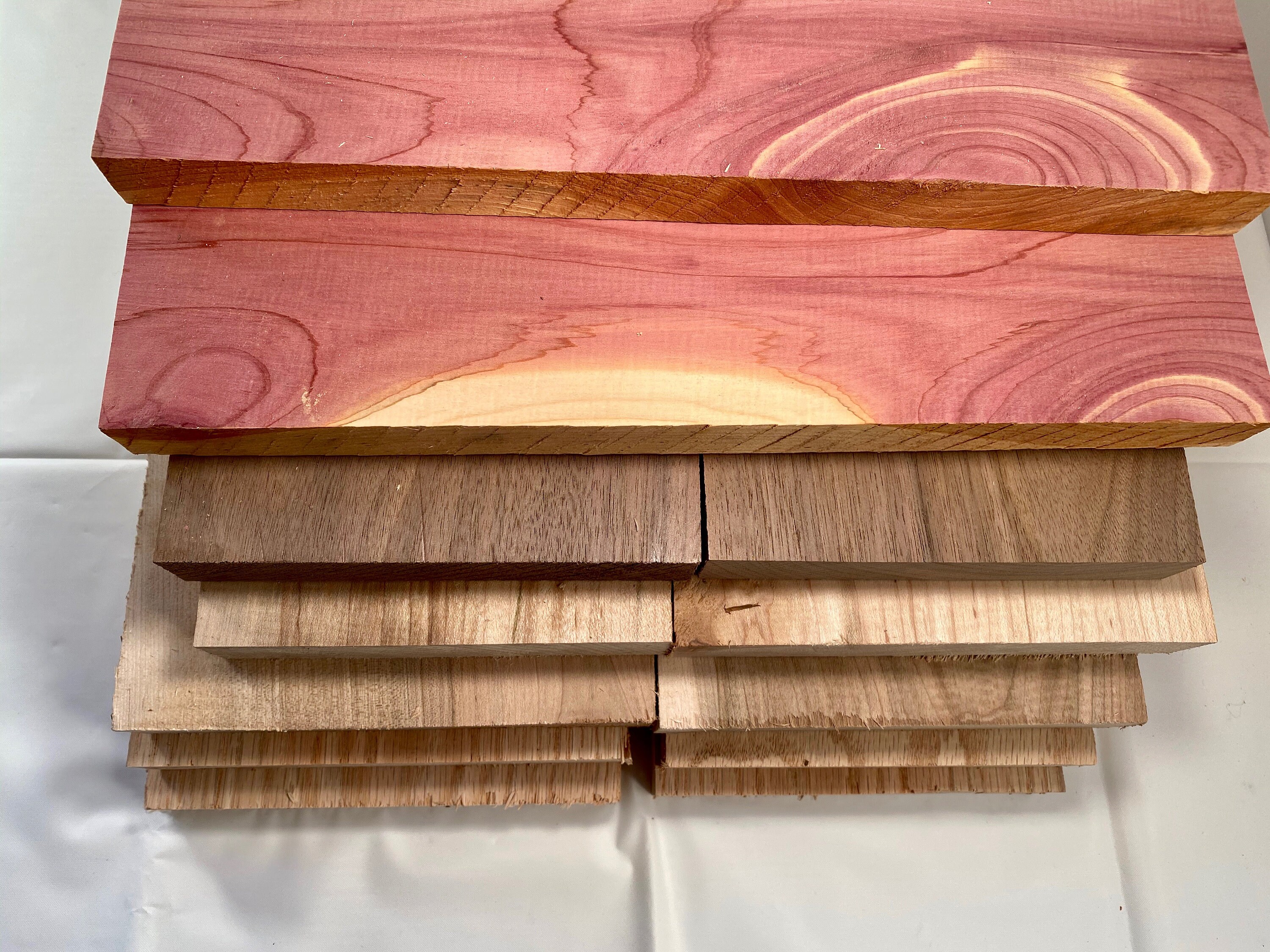 Boards: 12" Variety (maple, Cherry, Walnut) X 3-6" Wide - No Defects ...