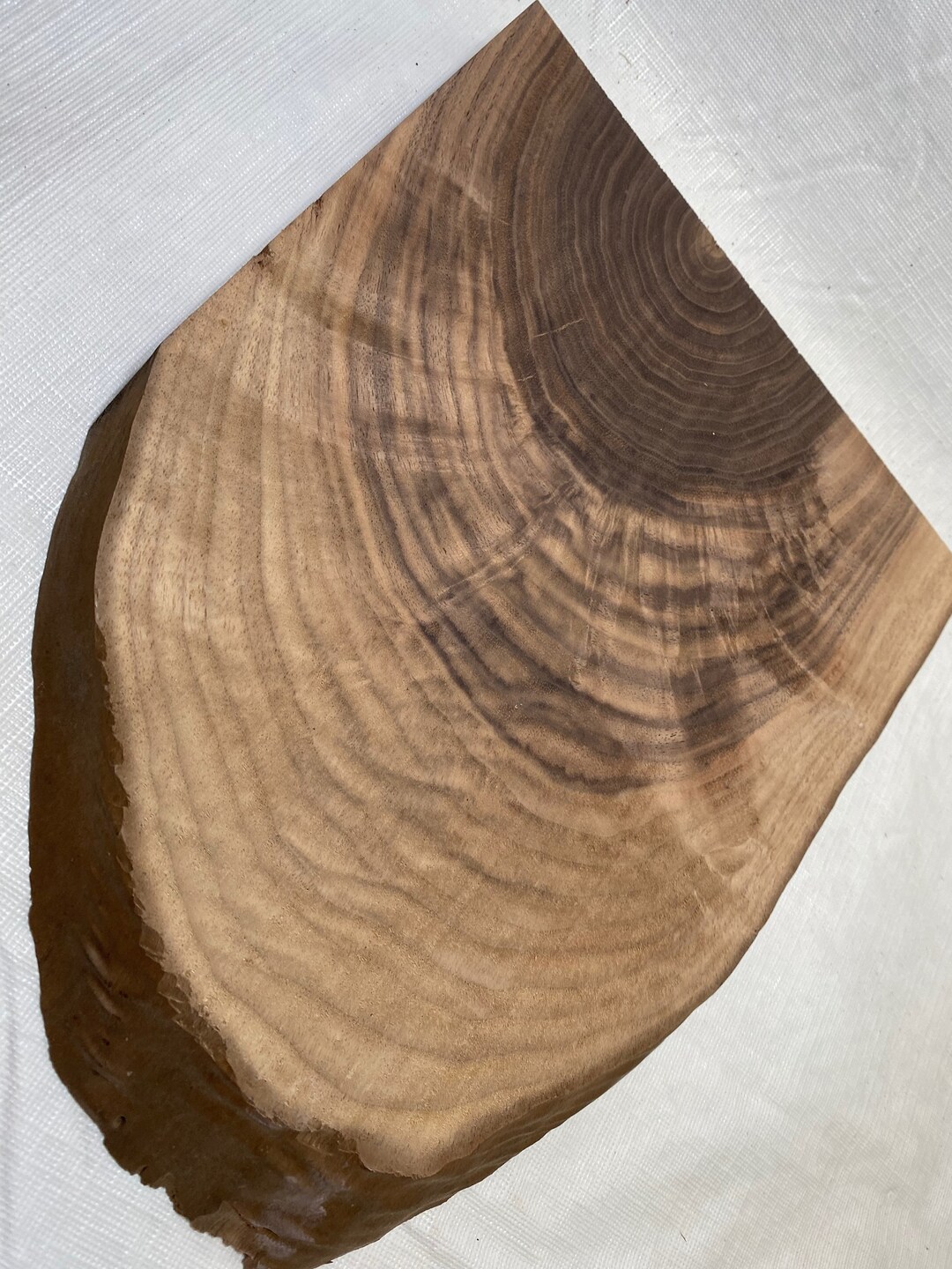 3/4 X 9 X 10 to 14 Quilted Sappy Black Walnut Live Edge Wood Lumber ...