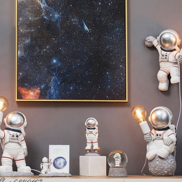 Astronaut Table Lamp - Etsy