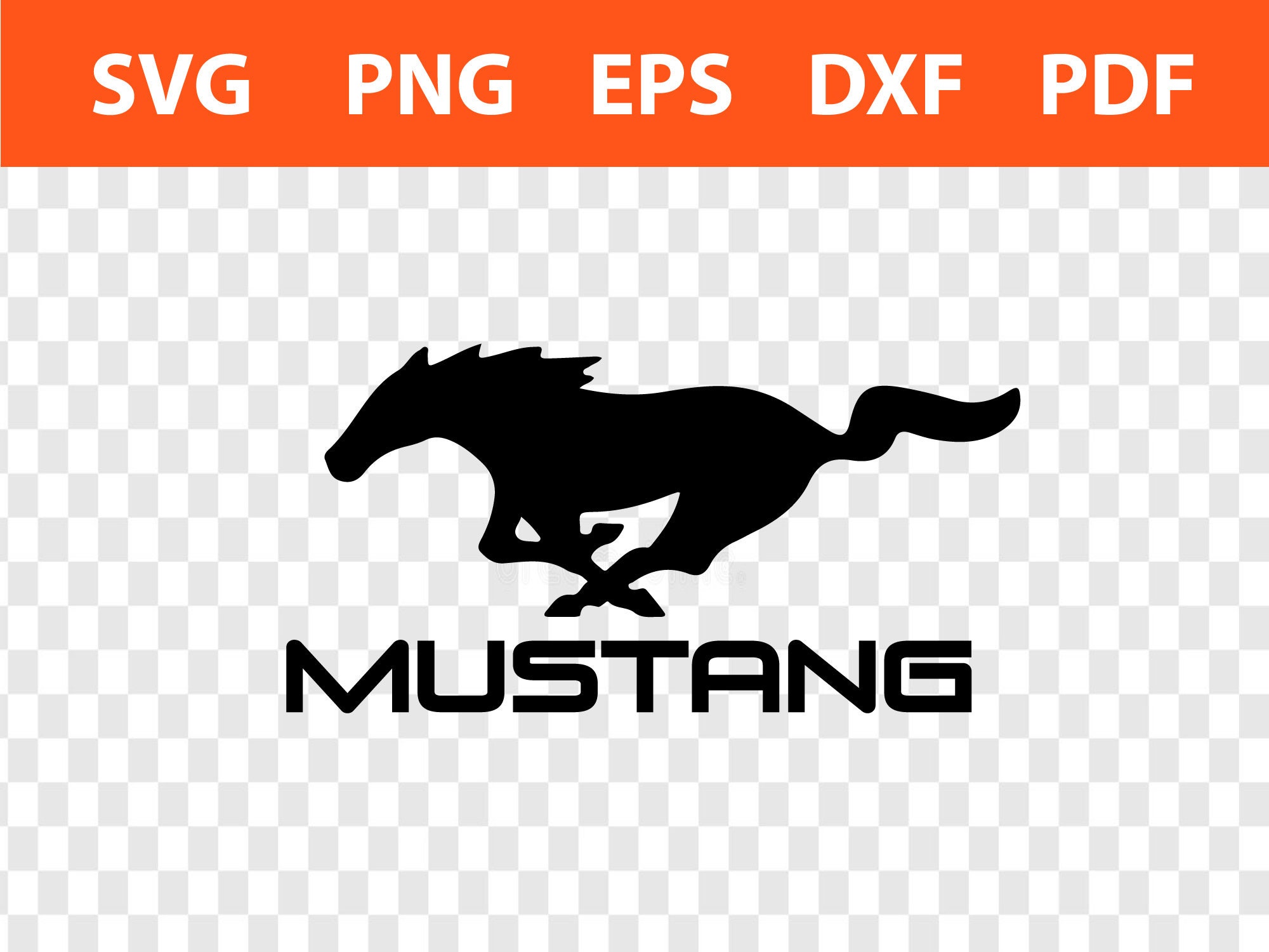 Mustang Logo Svg Mustang Svg Bronco Svg FORD Svg Broncos - Etsy