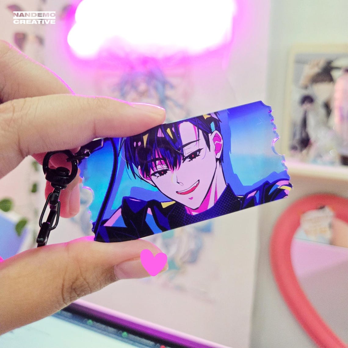 Alien Stage - ALNST - Holographic Ticket Acrylic Keychain - Etsy