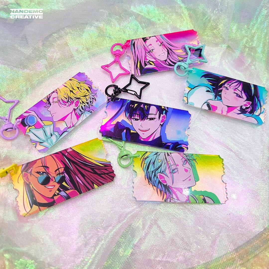 Alien Stage - ALNST - Holographic Ticket Acrylic Keychain - Etsy