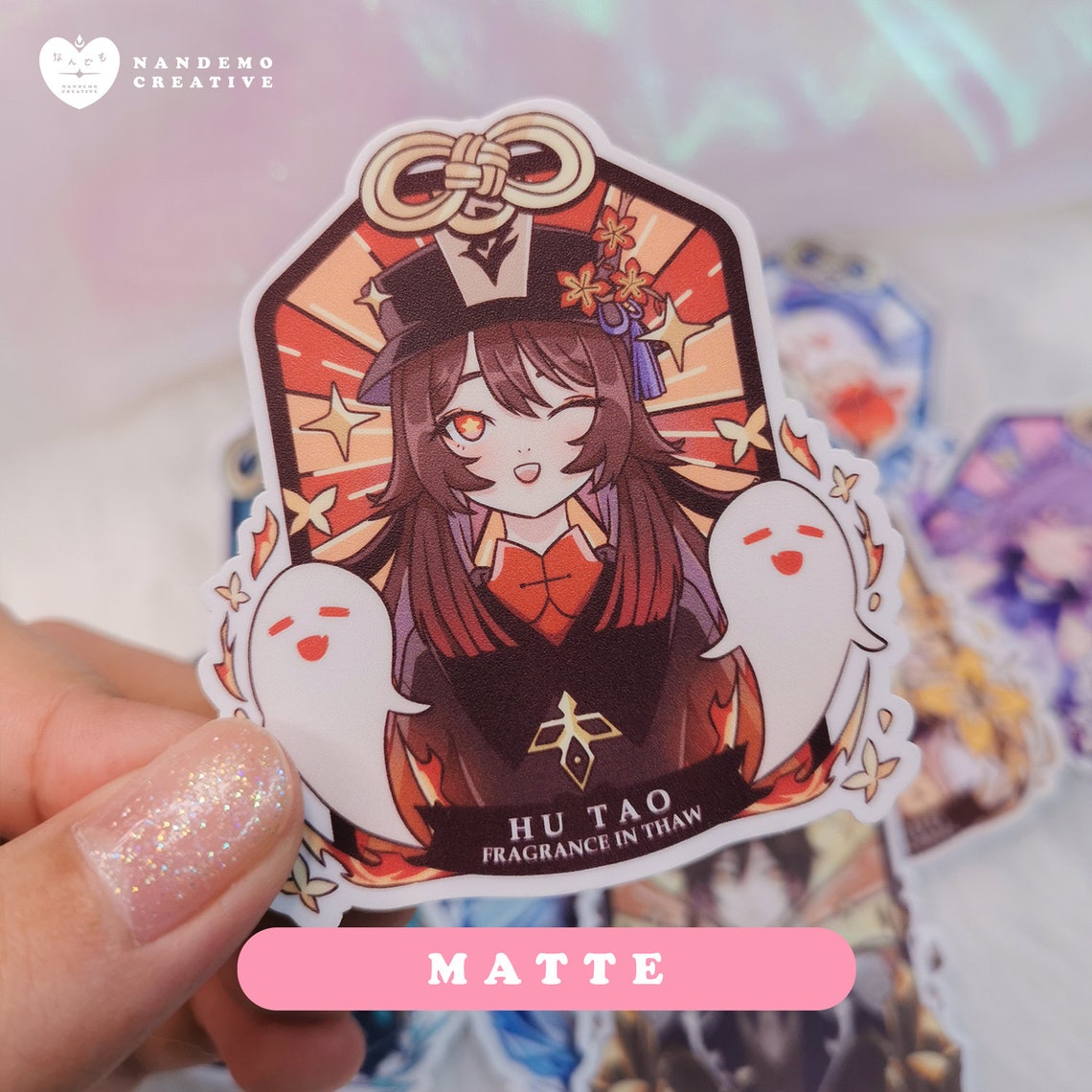 Genshin Impact Omamori Sticker Set of 5 - Etsy