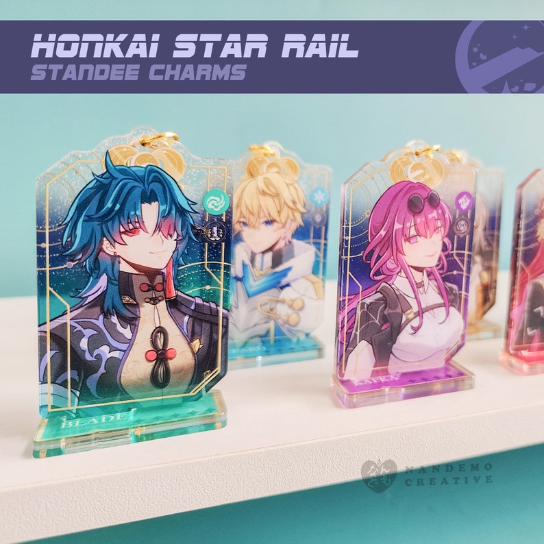 Honkai Star Rail Acrylic Omamori Standee Charm - Etsy