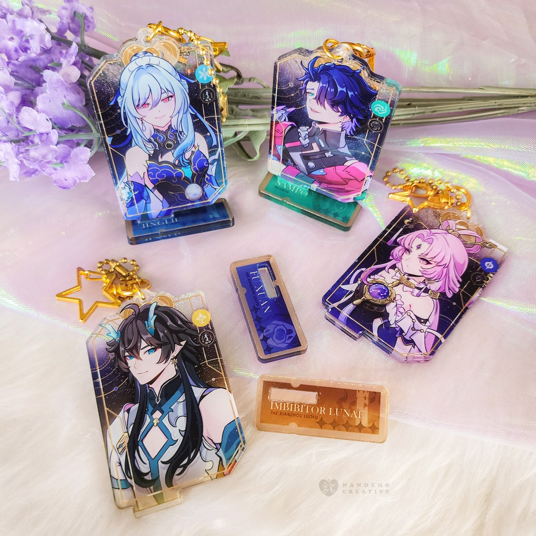 Honkai Star Rail Acrylic Omamori Standee Charm - Etsy