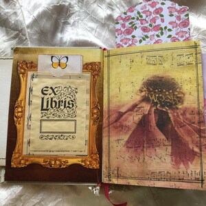 Book of Hidden Pockets, Junk Journal, Handmade, Filled With Hidden ...