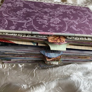 Book of Hidden Pockets, Junk Journal, Handmade, Filled With Hidden ...