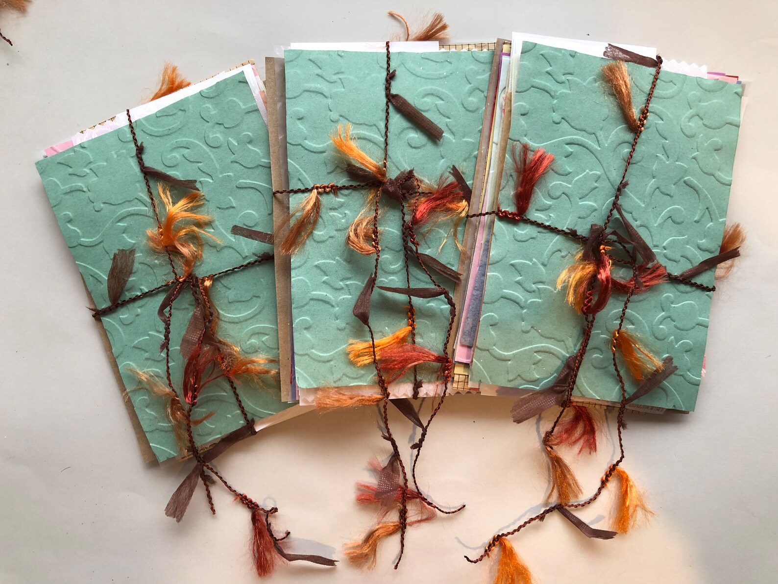 Sheets of Hand Embossed Assorted Papers 20 Plus Embossed - Etsy