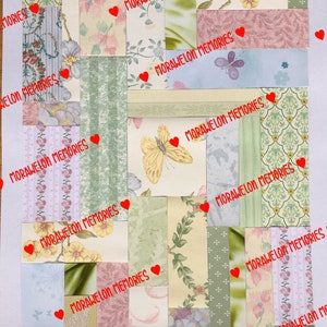 Four Seasons, Spring, Summer, Autumn, Winter, 4 A4 Collage Sheets in ...
