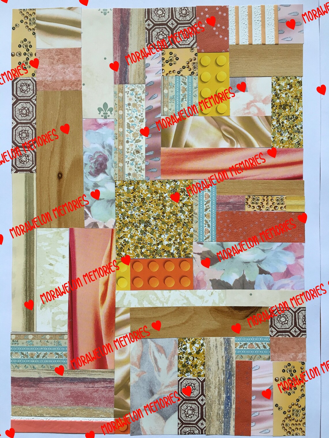 Four Seasons Spring Summer Autumn Winter 4 A4 Collage | Etsy