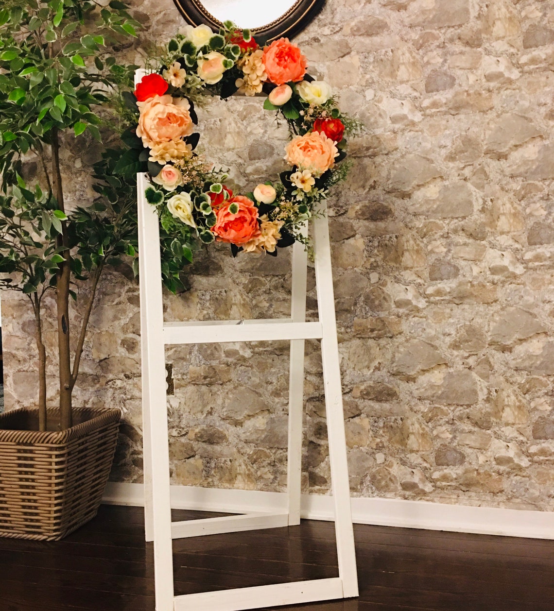 3ft Wreath Stand: Foldable Craft Easel, Wreath Making Supply - Etsy