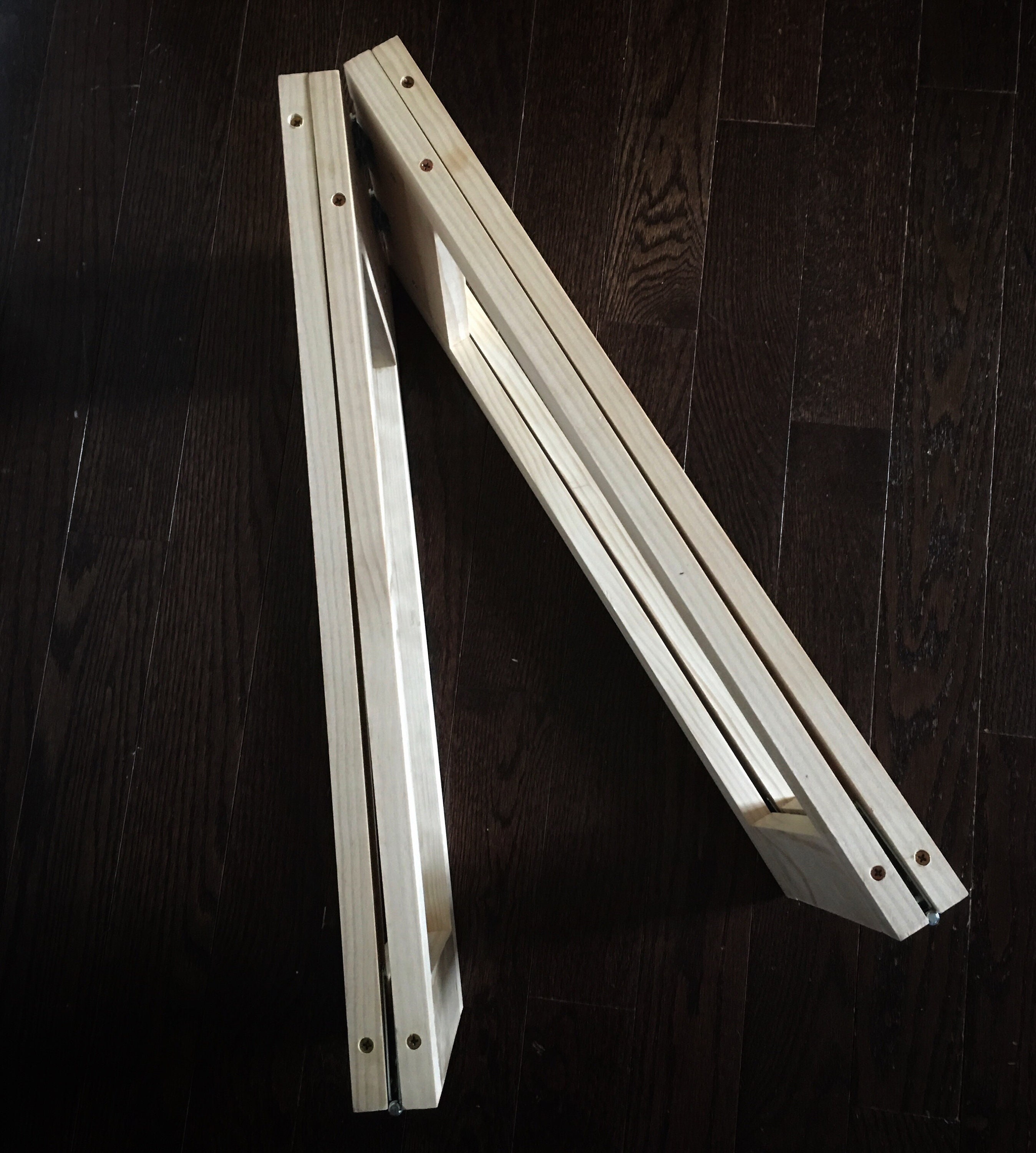 Adjustable Foldable Wreath Stand: Crafting Easel (4ft or 5ft) - Etsy