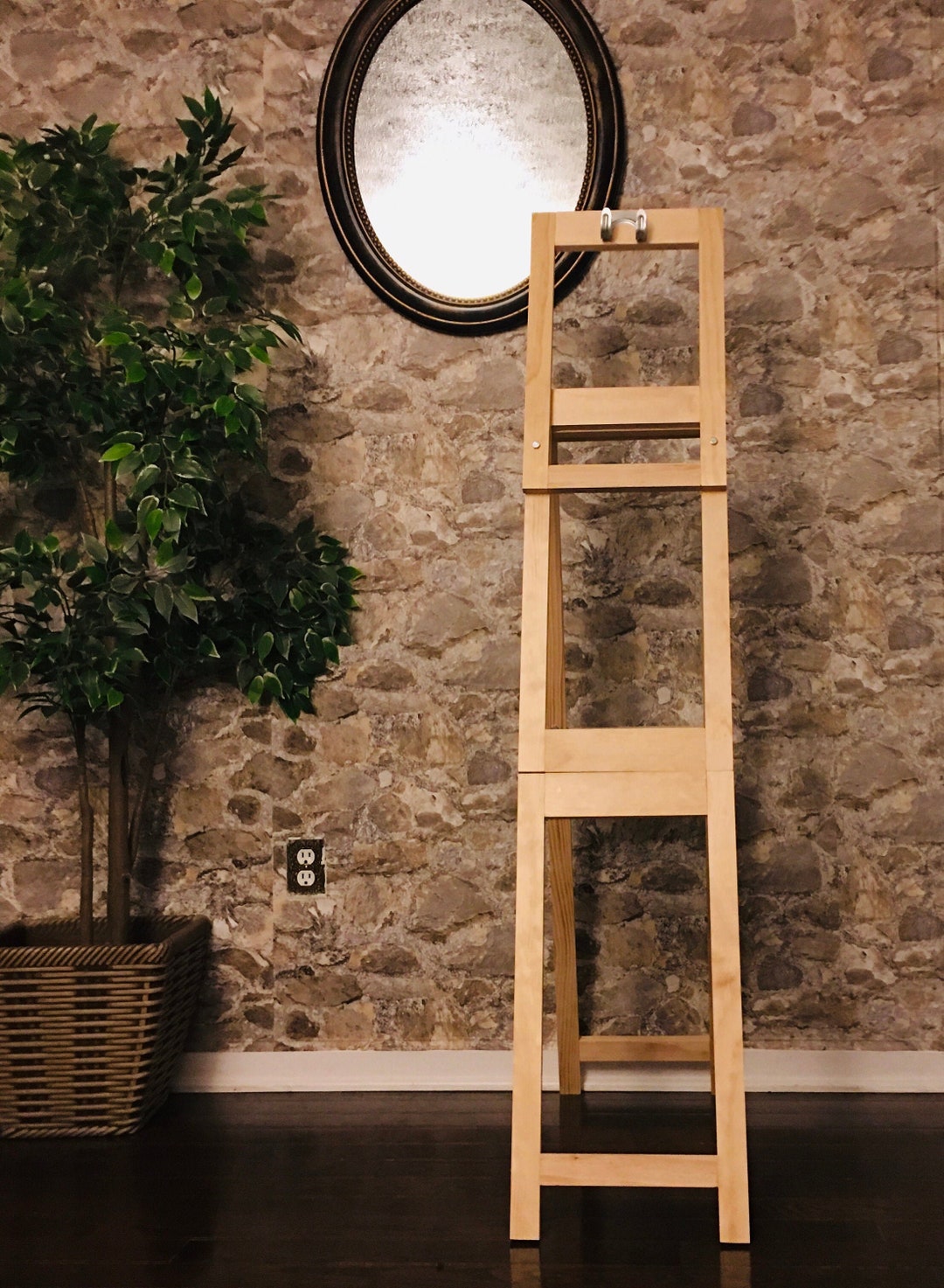 Adjustable Foldable Wreath Stand: Crafting Easel (4ft or 5ft) - Etsy