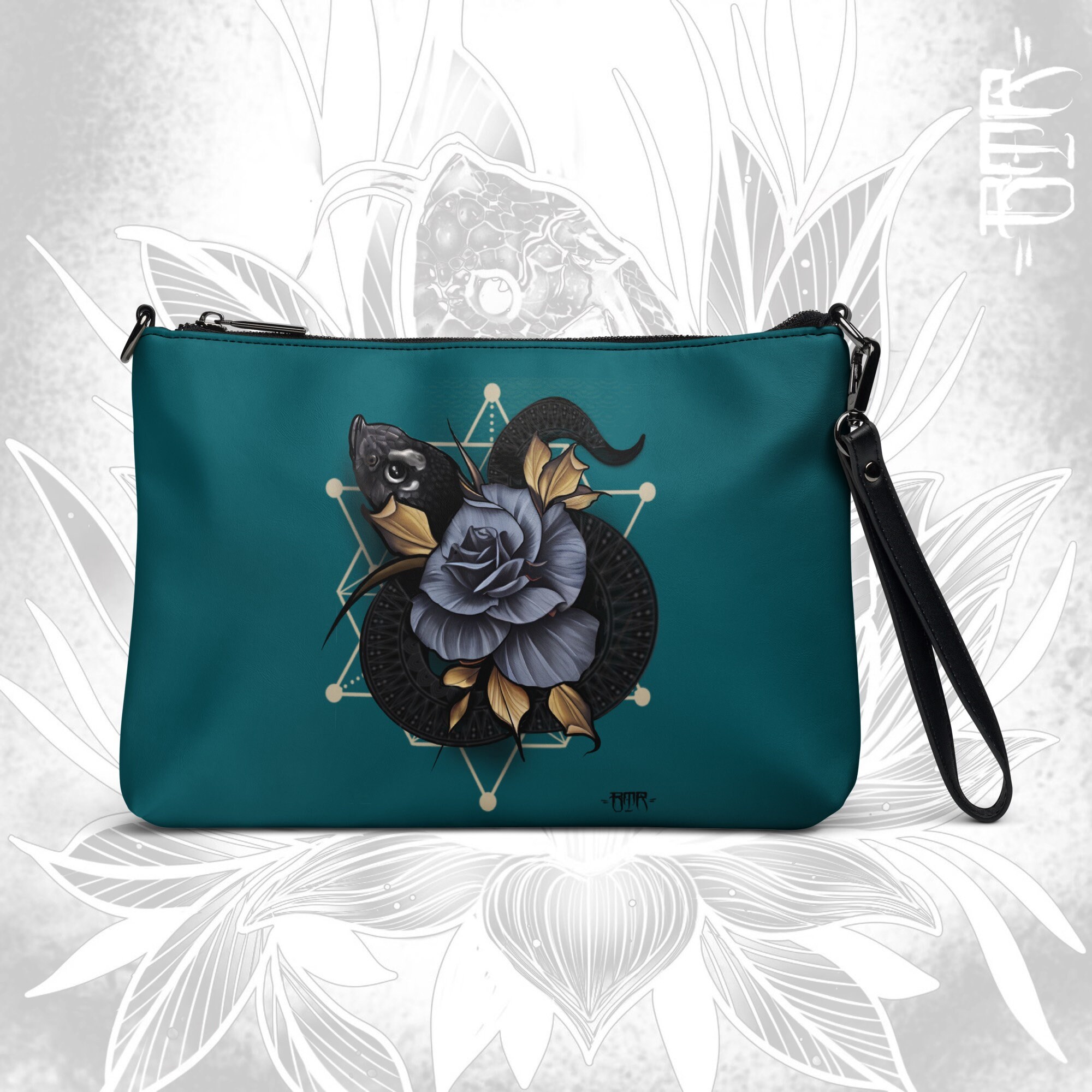 Purple Vegan Leather Hognose Snake Handbag | Hognose Snake Crossbody ...