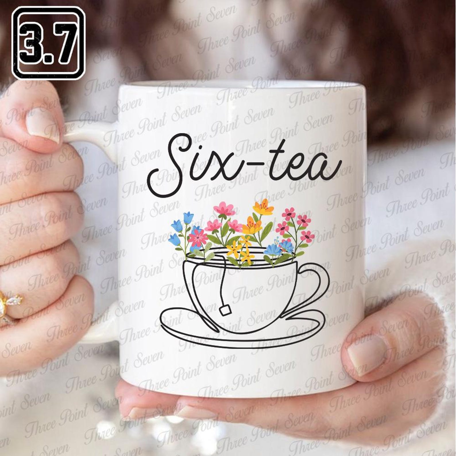 Floral Sixty Mug, 60th Birthday Gift, Six-tea Mug, 1966 Mug TN0705-6 - Etsy