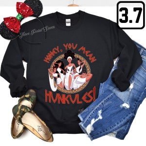 Hercules Sweatshirt Honey You Mean Hunkules Hercules Muses - Etsy