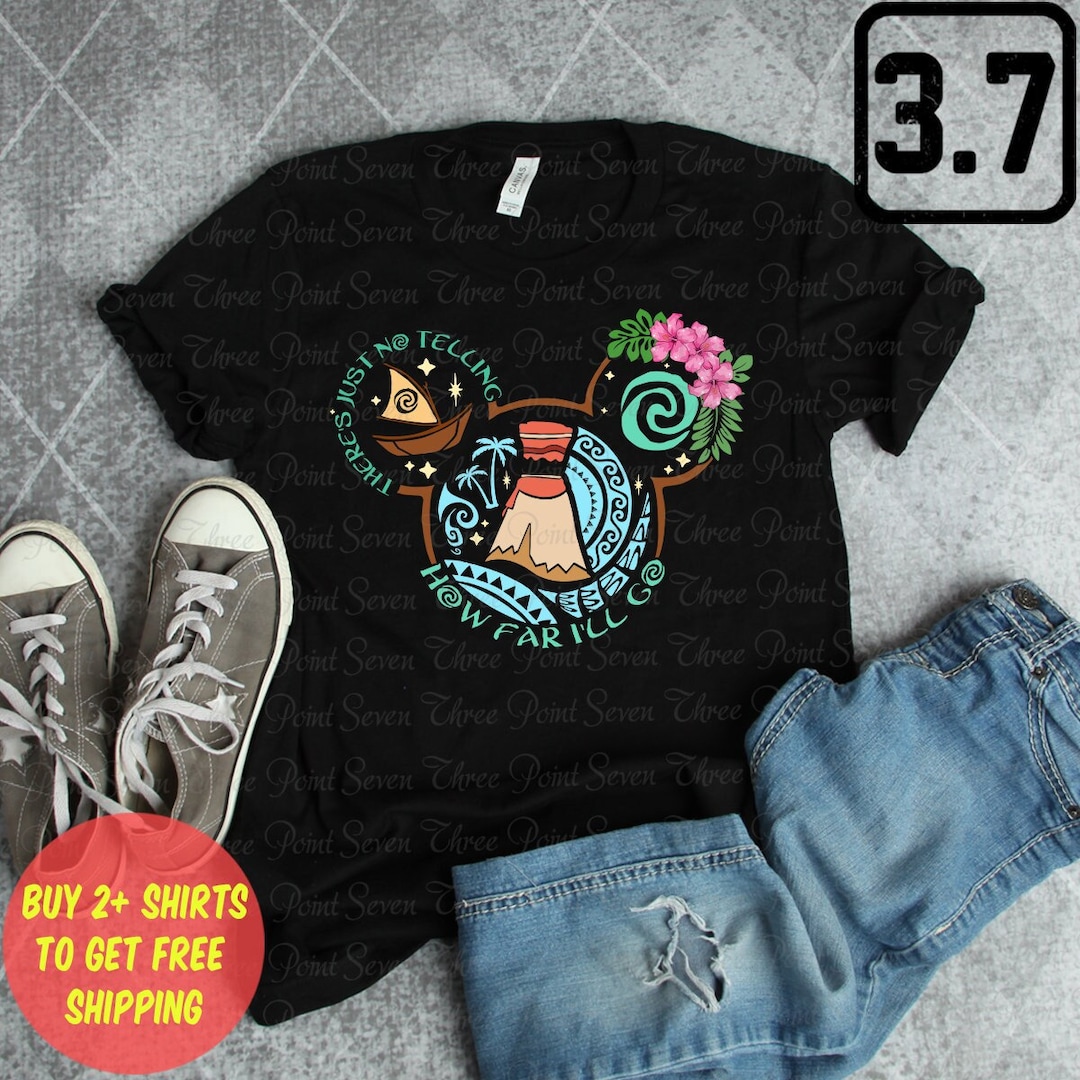 Moana Princess Shirt, Moana Birthday T-shirt, Princess Hawaii ...