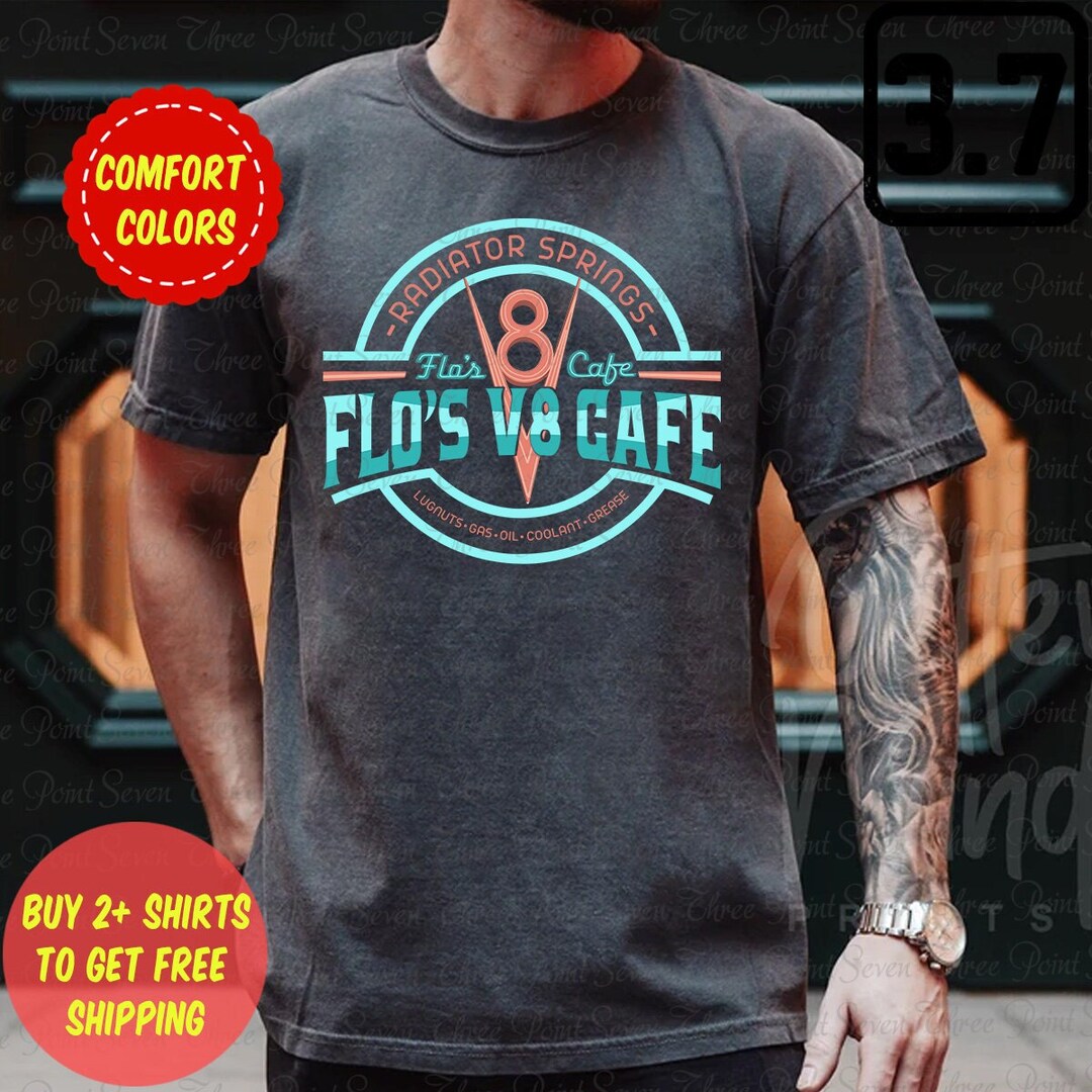 Cars Flo's V8 Cafe Comfort Colors, Radiator Springs, California ...