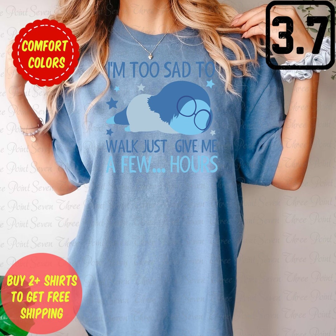 Comfort Colors Inside Out Shirt, Inside Out Sadness T-shirt E0954 - Etsy