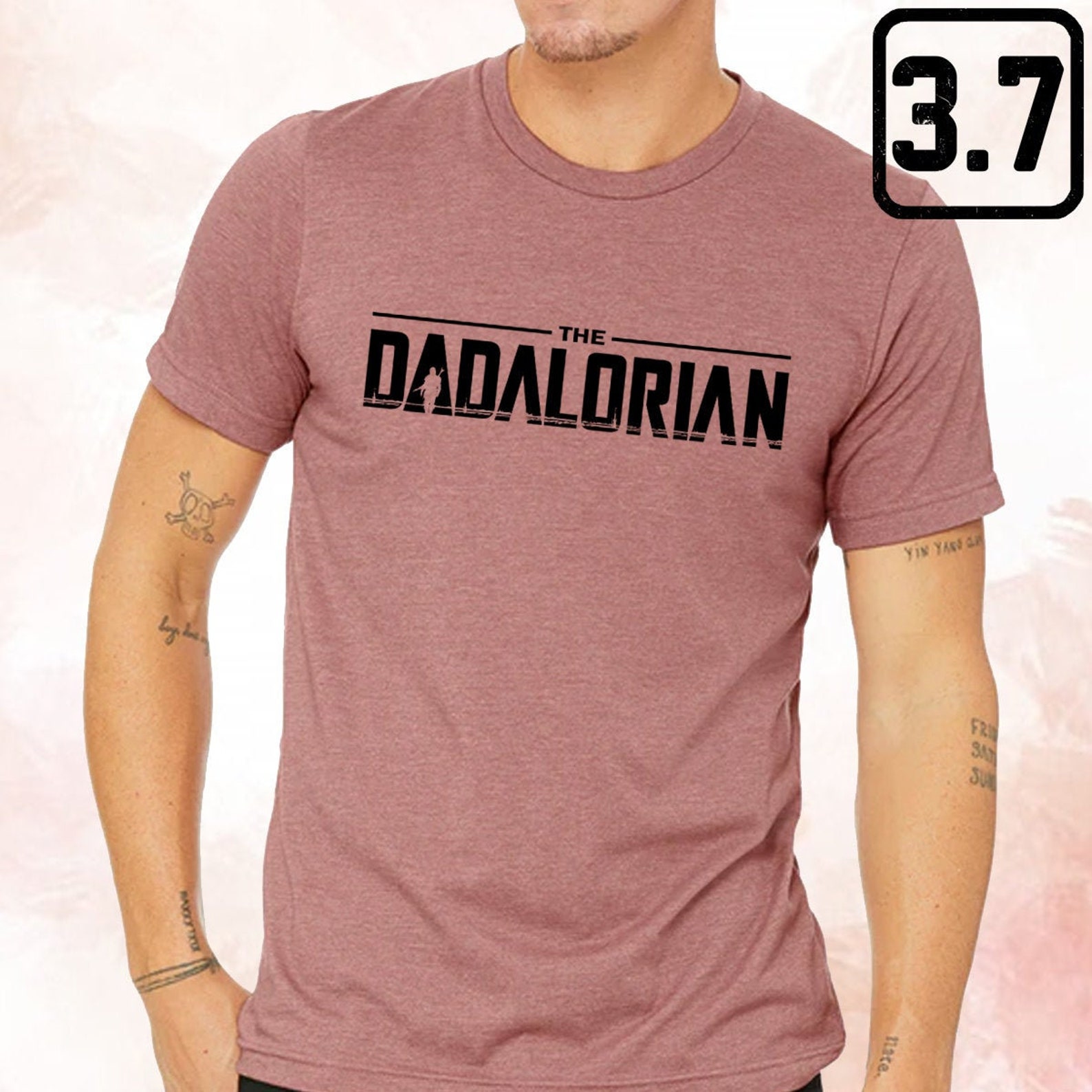 The Dadalorian T-shirt Funny Star Wars Shirt for Dad Humor | Etsy