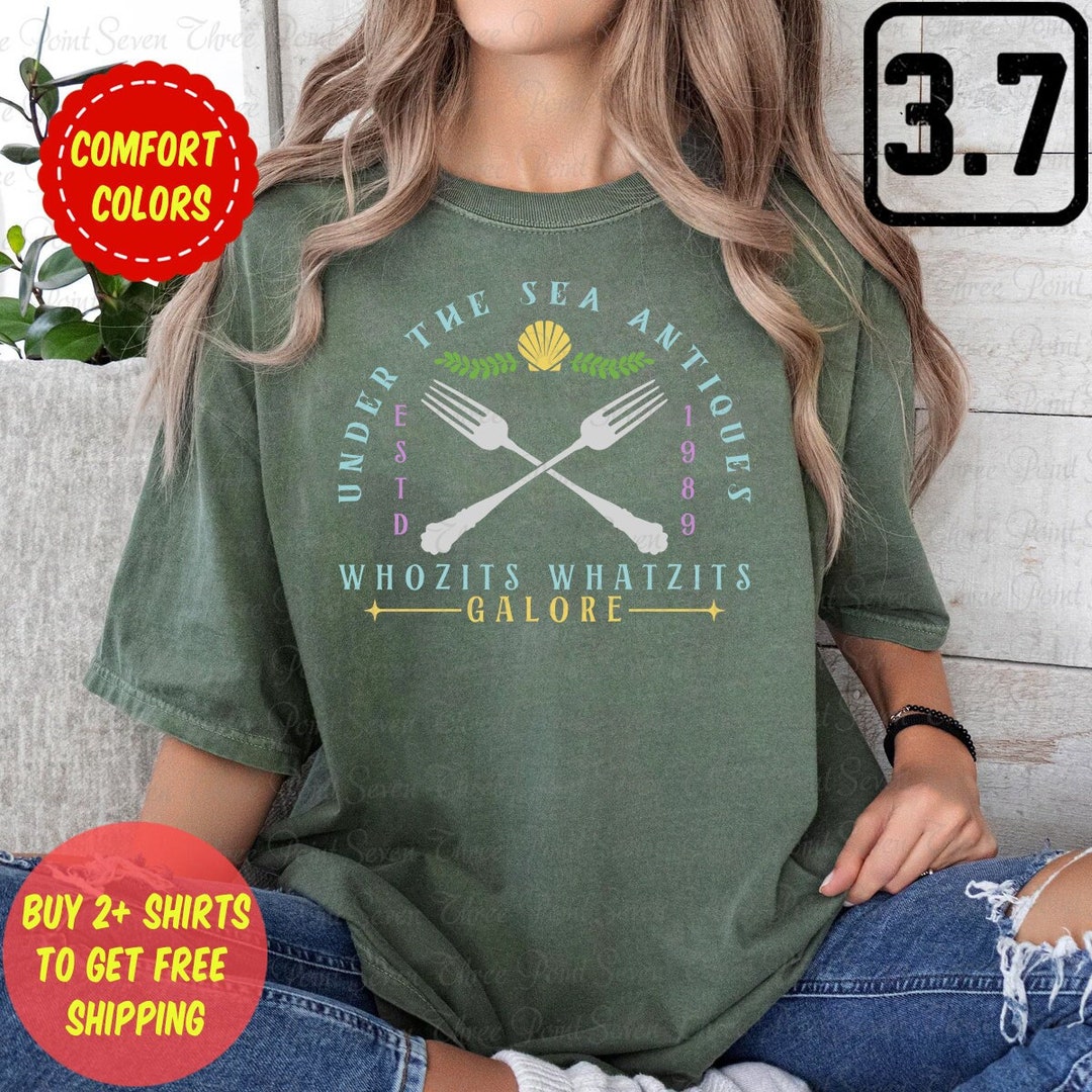 The Little Mermaid Comfort Colors Shirt, Dinglehopper Shirt, Ariel ...