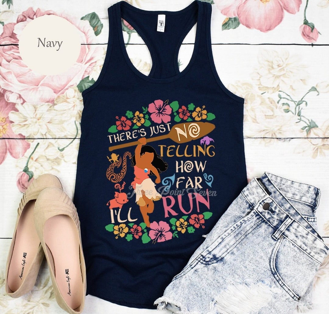 Moana Running Tank Top, Polynesian Half Marathon Tank, Moana Hawaiian ...