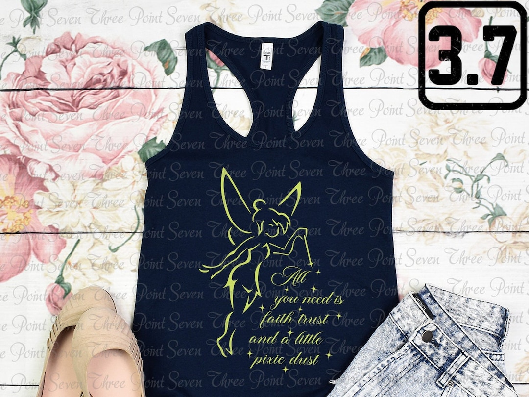 Tinkerbell Tank Top, Tinker Bell Fairy Princess Tank Top E0993 - Etsy