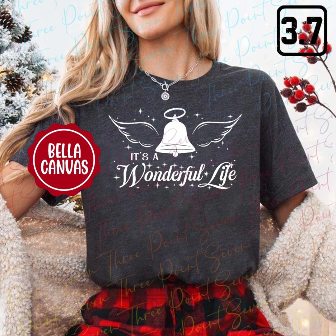 It's A Wonderful Life Shirt, Christmas Shirt, Bedford Falls Shirt ...