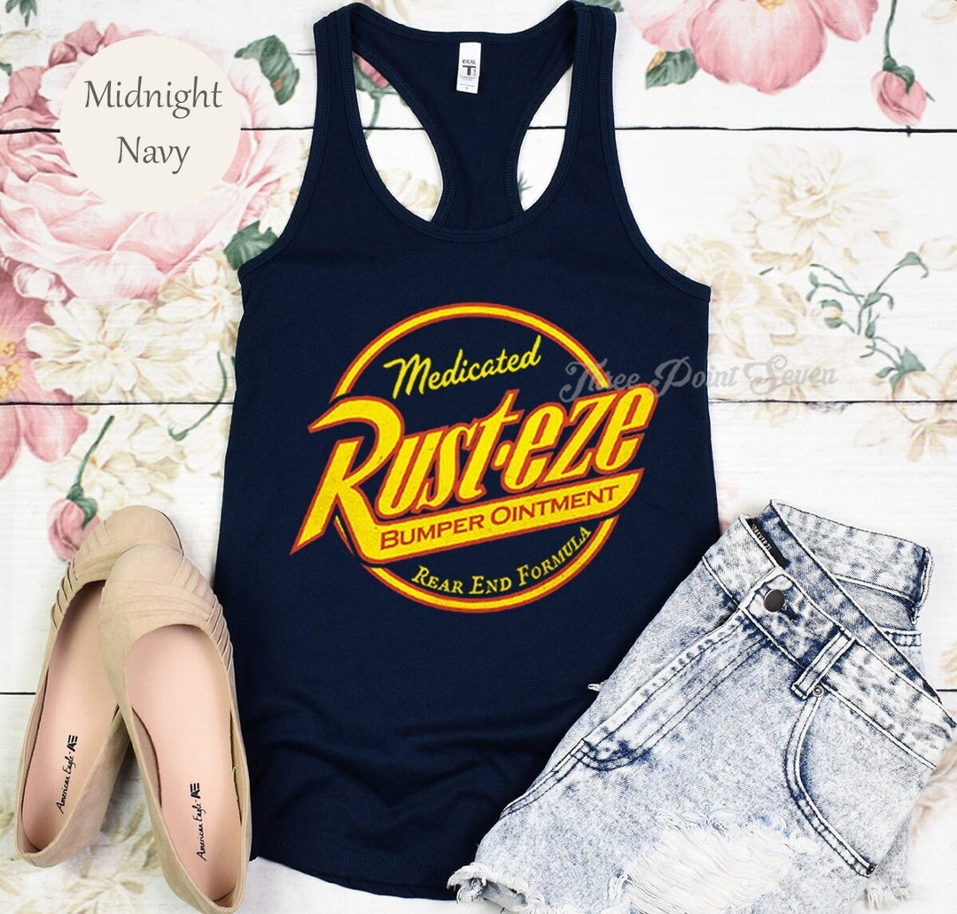 Cars Rust-eze Tank Top, Lighting Mcqueen Tank Top, Car Racer Tank E0244 ...