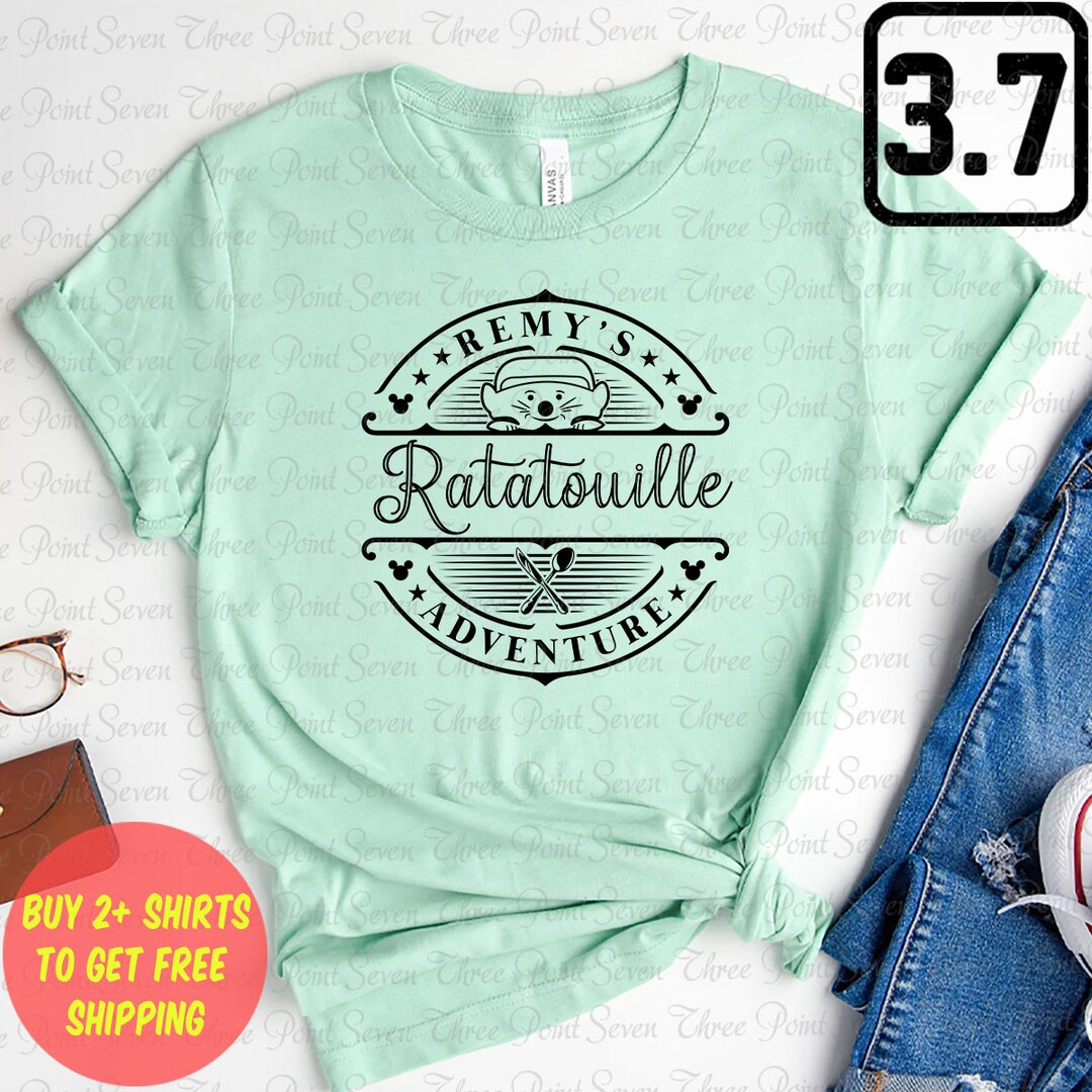 Ratatouille Shirt, Remy's Ratatouille Adventure Shirt, Chef Remy the ...